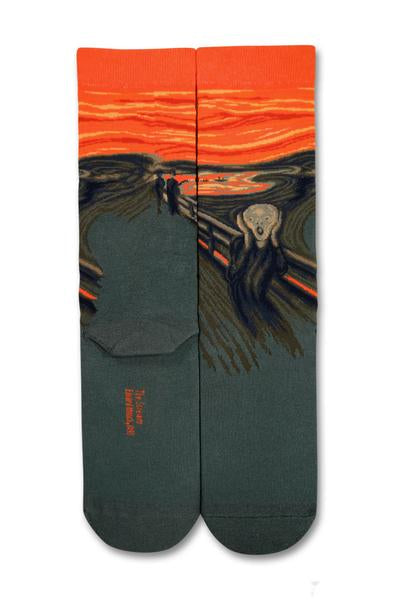 Chaossocks Artist The Scream Munch – THE SOCK DEN